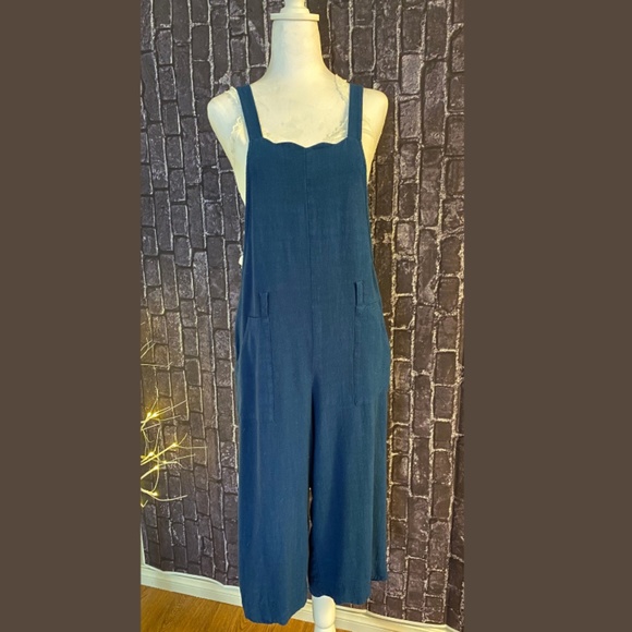 Monteau | Pants & Jumpsuits | Monteau Womens Cropped Jumper Overall ...